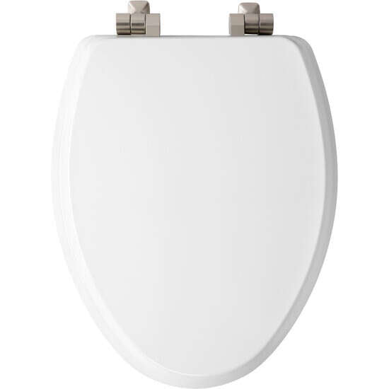 Mayfair by Bemis 126NISLA 000 Benton Elongated Enameled Wood Toilet Se ...