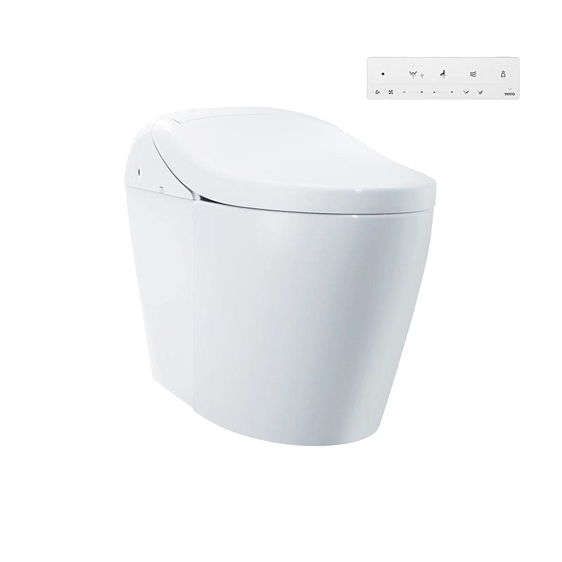 TOTO Washlet G5A Lite Integrated Elongated Smart Toilet - Cotton White ...